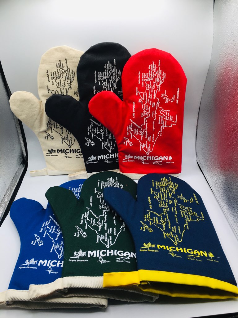 Michigan Oven Mitts – Rebecca’s Michigan Store